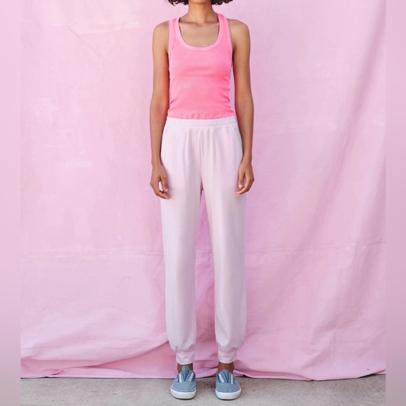 Sundry | Tops | Sundry Scoop Neck Tank Hot Pink | Poshmark